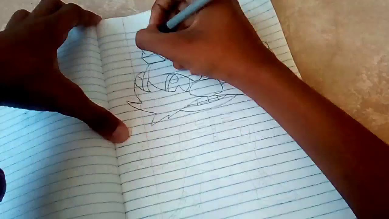 Drawing egg man from cartooning 4 kids. - YouTube