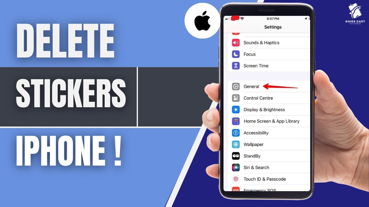 How to Delete Sticker on iPhone (iOS 16, 2025) — Remove Stickers from ...