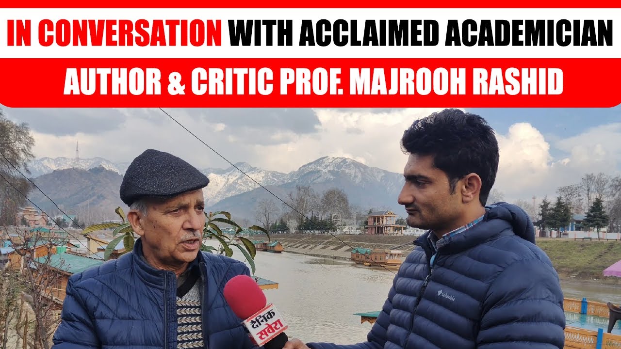 In conversation with Acclaimed Academician, Author & Critic Prof ...