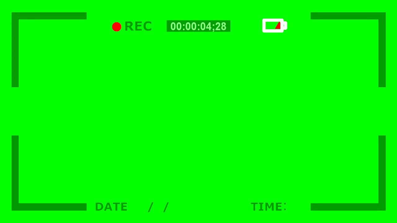 camera focus green screen effects - YouTube