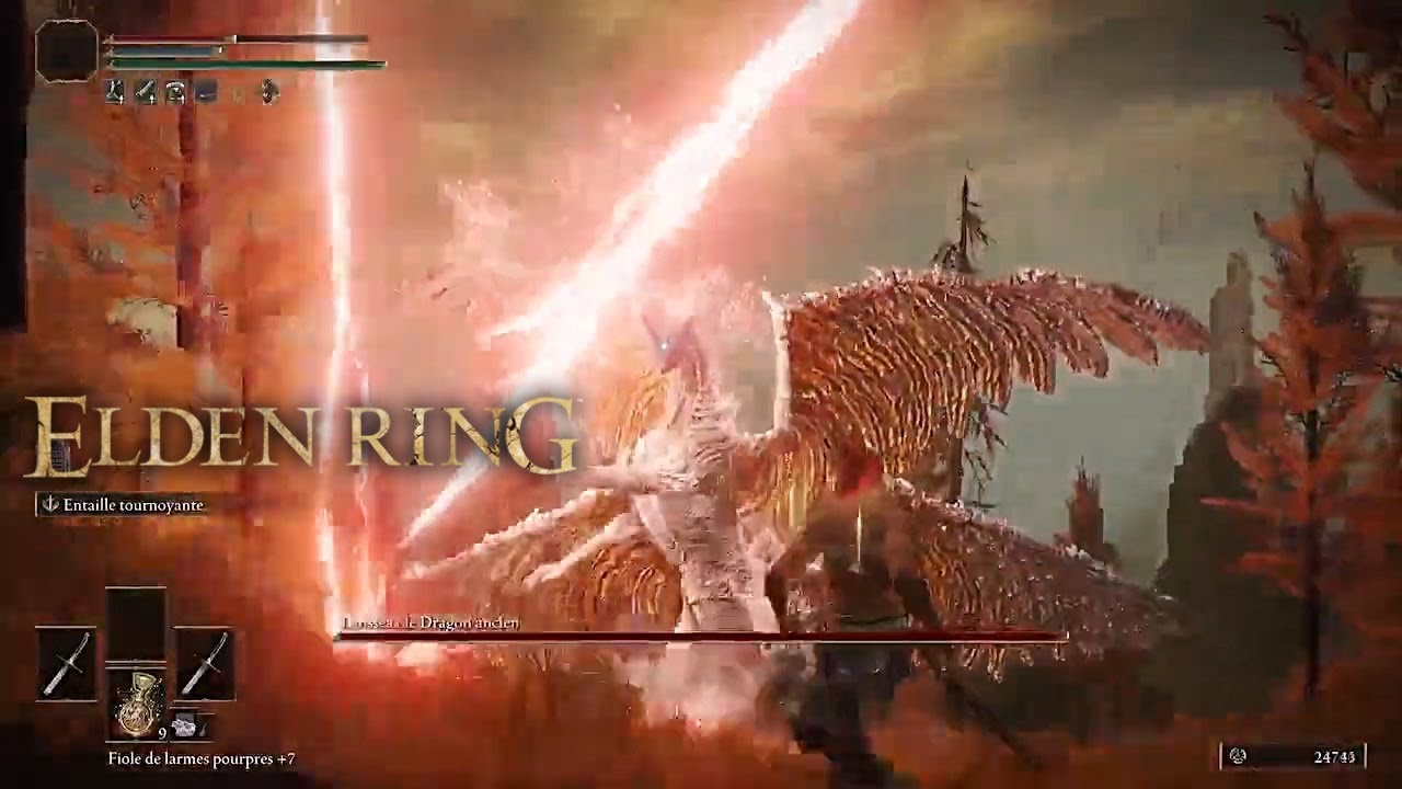 Elden Ring. Lansseax Lightning Bolt Nuke Attack (Aerial Glaive) - YouTube