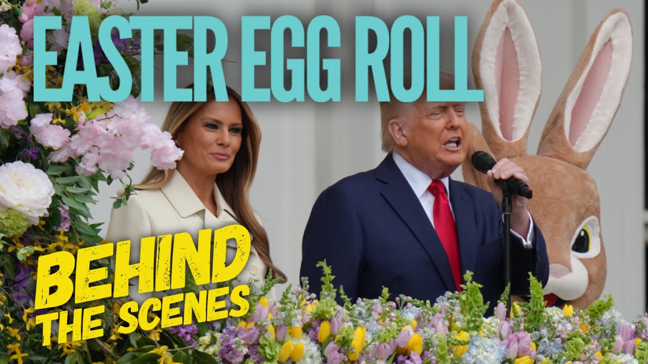 Behind the scenes of the 2025 White House Easter Egg Roll - YouTube