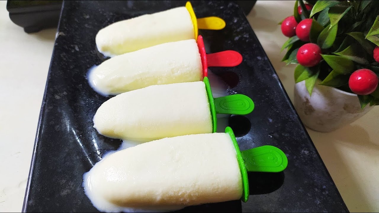 দুধ-মালাই আইসক্রিম | Dud Malai Icecream Recipe | Stick Ice Cream | Dudh ...