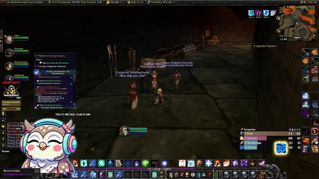 WoW Classic // Mage Leveling To First 60! Learning Sunken Temple! - YouTube