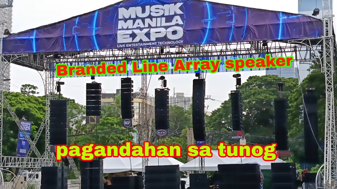 Musik Manila Expo 2024 branded speaker demonstration - YouTube