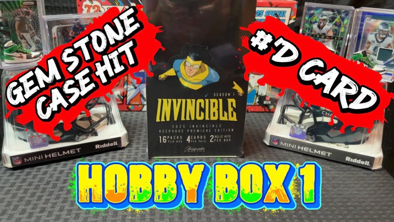 🔥CASE HIT - GEM STONE🔥 Invincible Hobby Box 1 - YouTube