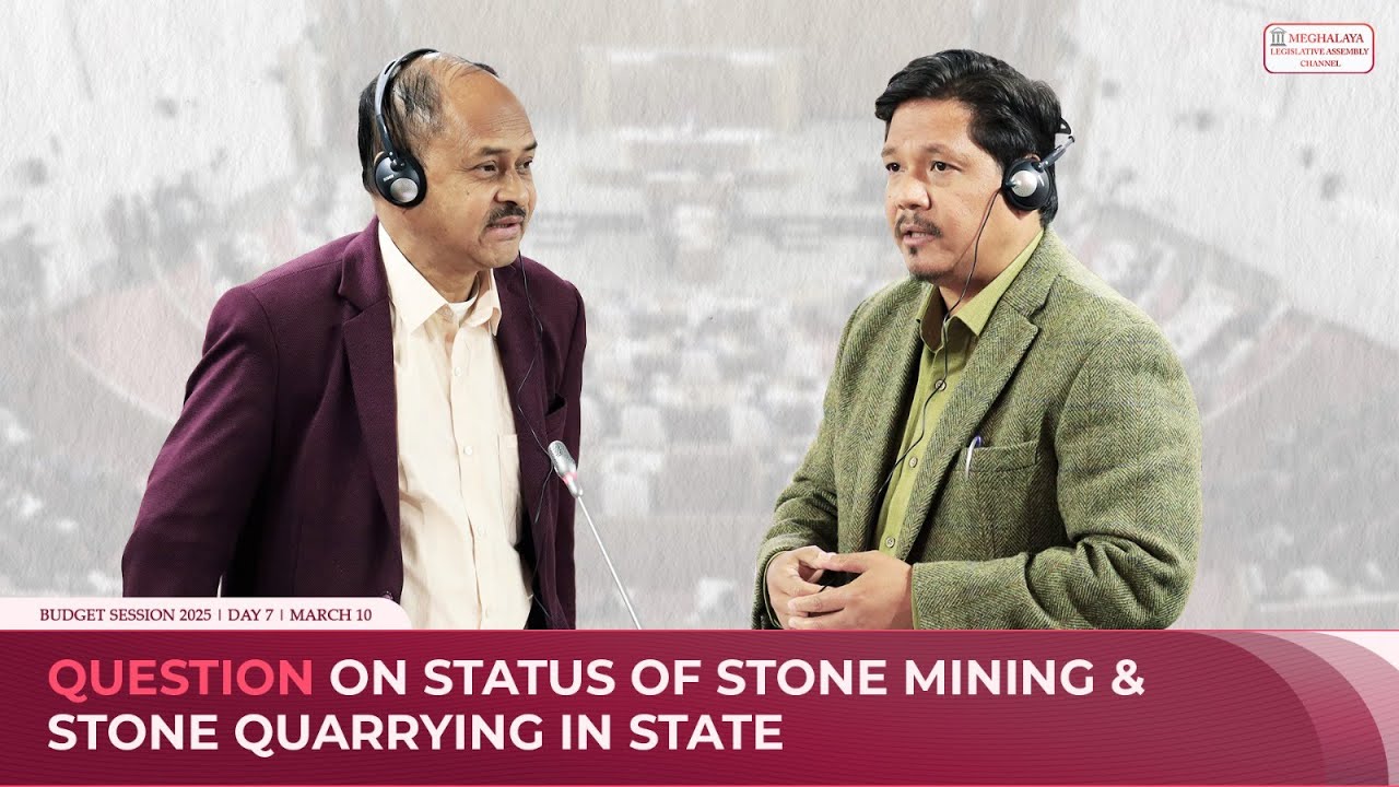 Question on status of stone mining & stone quarrying in state - YouTube