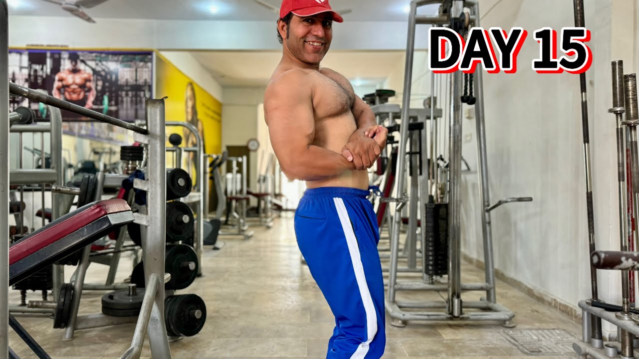 Chest Workout - Day 15 Of My Natural Bodybuilding 90 Day Body ...