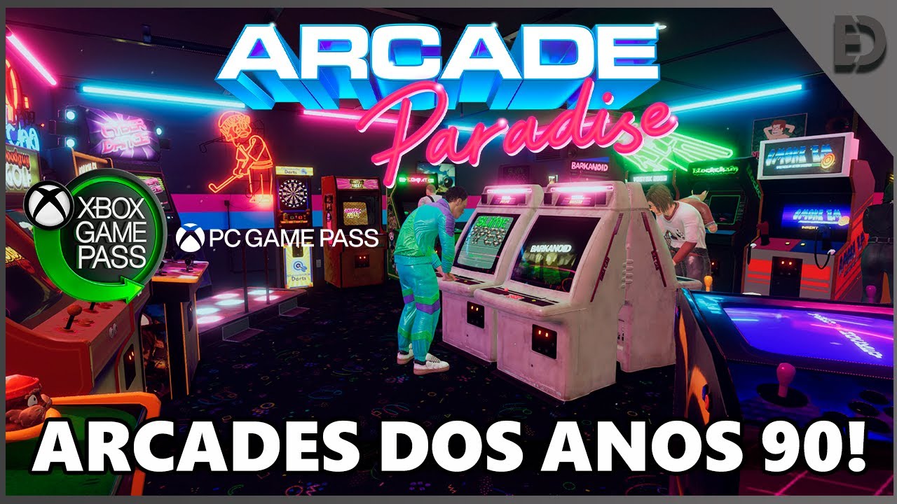 ARCADE PARADISE | TESTANDO NO XBOX SERIES X (PT-BR) - YouTube