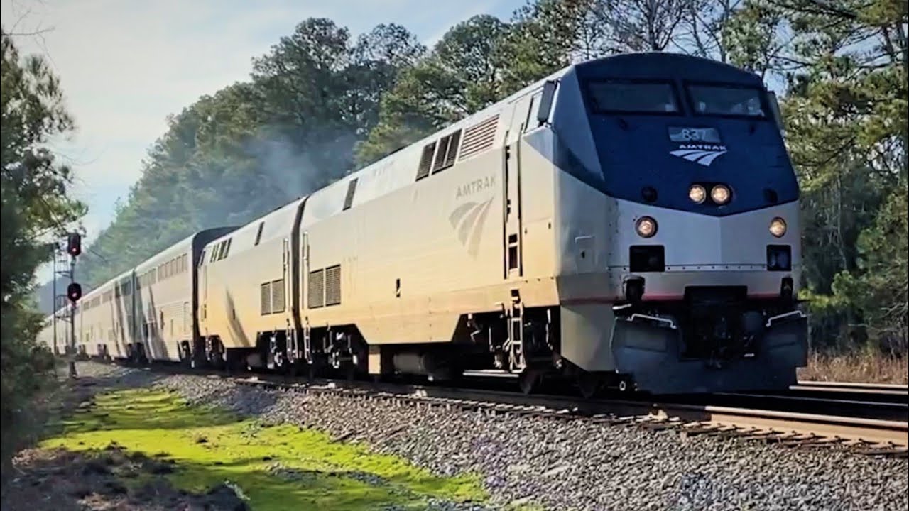 11+ Hour Late Amtrak Auto Train at Alaska - YouTube