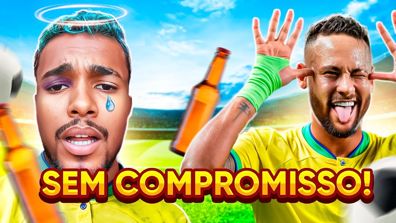 FOMOS VIRADOS PARA O JOGO E PERDEMOS DE GOLEADA! ESTREIA DO INFLU FC - YouTube