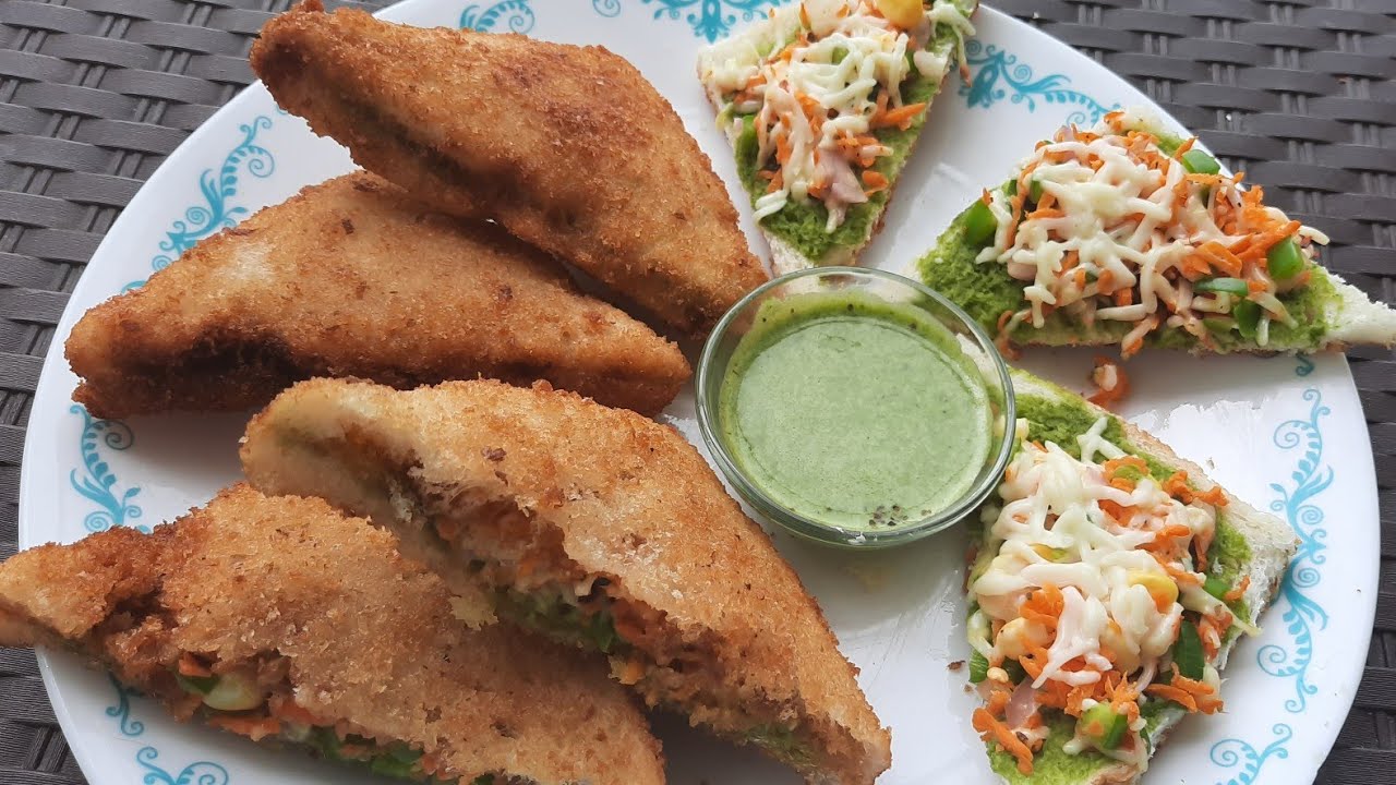 bread breakfast /bread snacks recipe / easy evening snacks / evening ...