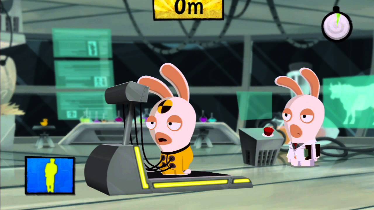 Rabbids Alive & Kicking Run Rabbid Run - YouTube