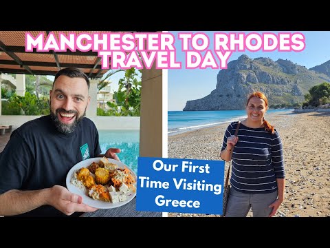 Manchester To Rhodes Travel Day - 5* Hotel Tour & 1st Time In Greece ...
