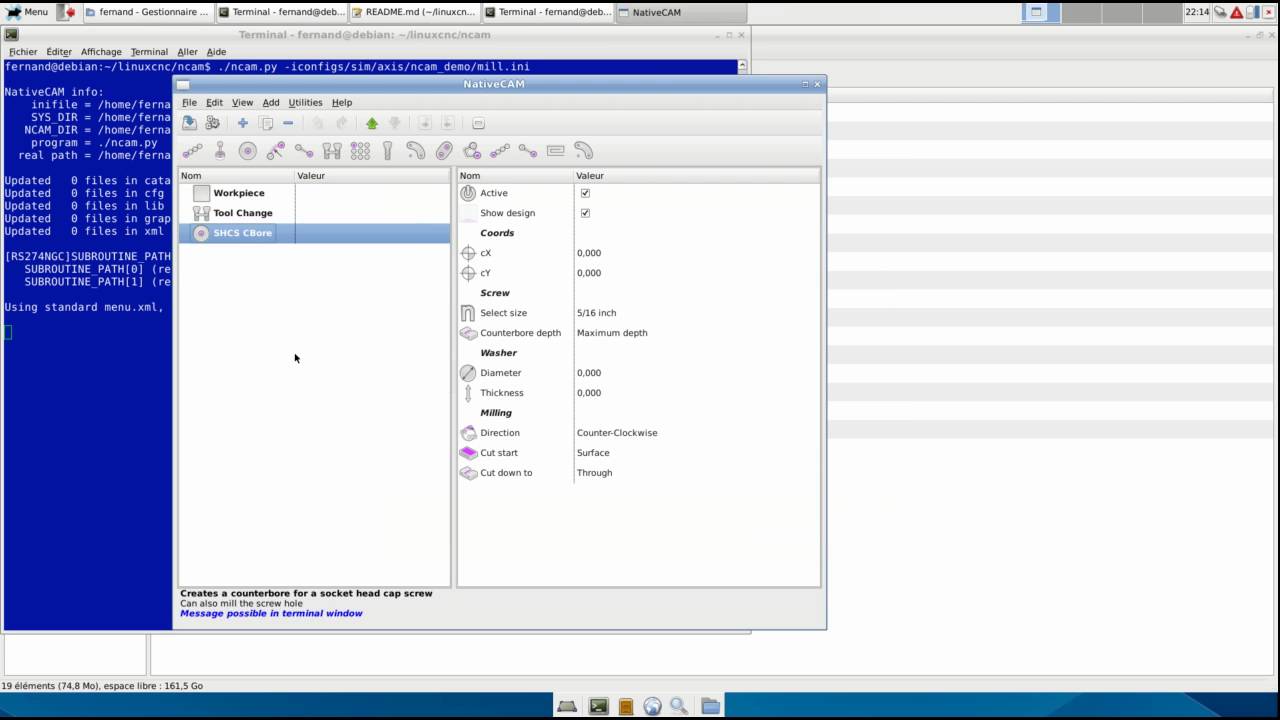 NativeCAM for LinuxCNC Overview - YouTube