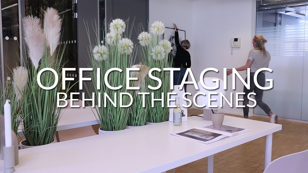 HUGE office staging in Oslo | Behind The Scenes - YouTube