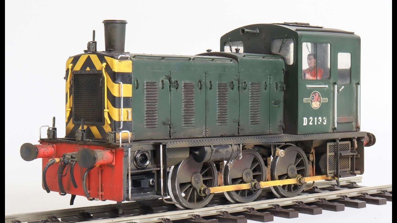 Gauge 1 Class 03 Shunter - YouTube