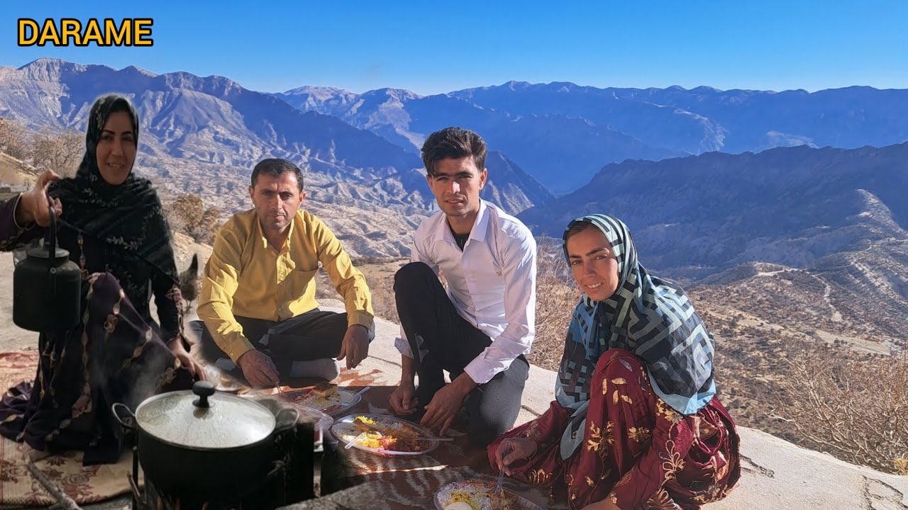 Cooking with nomads: step by step with Maherkh, delicious Ashkene food ...