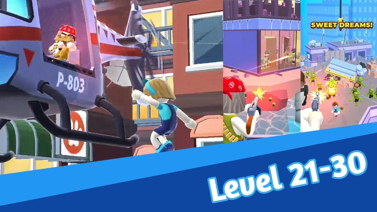 Helicopter Escape 3D Level 21-30 | Android Gameplay - YouTube