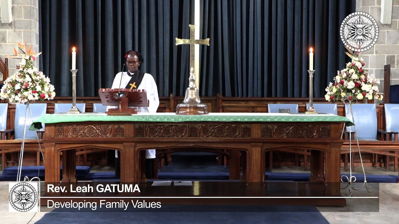 Developing Family Values by Rev. Leah GATUMA | 27th October 2022 - YouTube