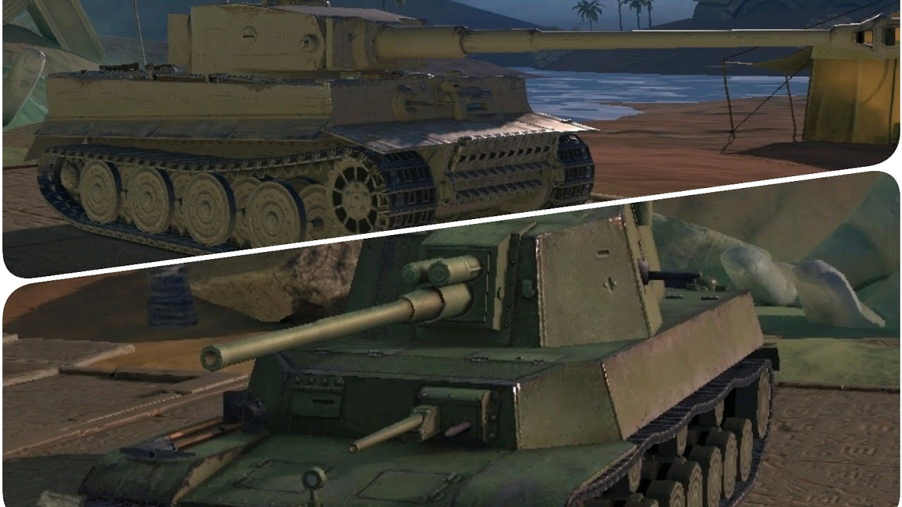 Tiger I - Type 5 Chi-Ri World Of Tanks Blitz - YouTube