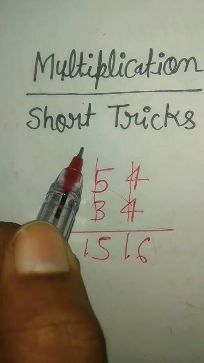 Multiplication short tricks || #mathtricks #shortvideo #trending #viral - YouTube