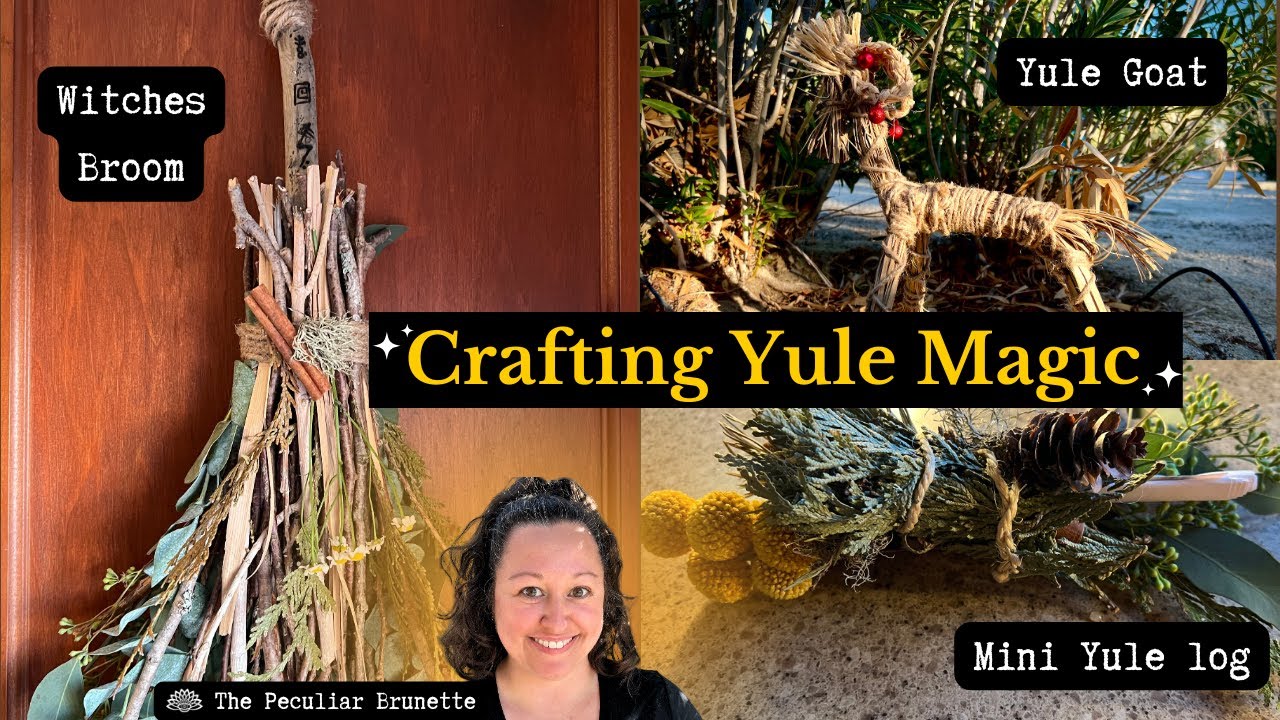 CRAFTING YULE MAGIC: Pagan Christmas DIYs for Any Climate - YouTube