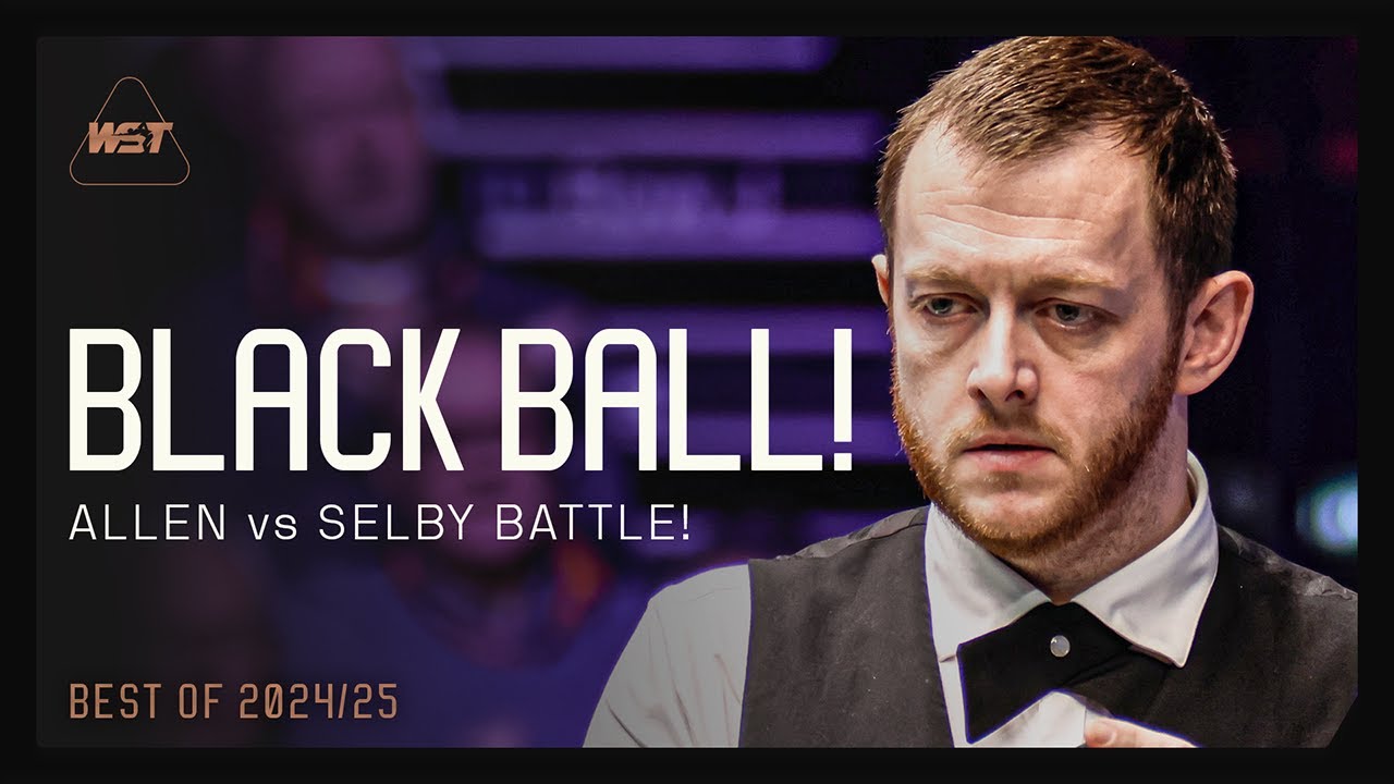 RIDICULOUS Black Ball Battle! 🤯 | Mark Allen vs Mark Selby | Johnstone's Paint Masters 2025 ...