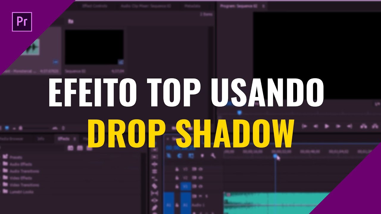 Aprenda A Fazer Efeitos Incriveis Usando DROP SHADOW After Effects Aprenda A Fazer Efeitos Incriveis Usando DROP SHADOW After Effects