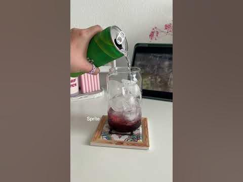 Милкис ежевика💜ежевика+актимель ежевика+спрайт+лед #cooking #reels # ...