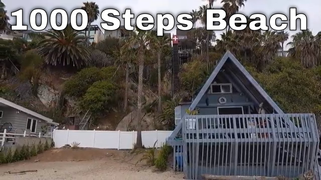 1000 Steps Beach Laguna Beach California Youtube