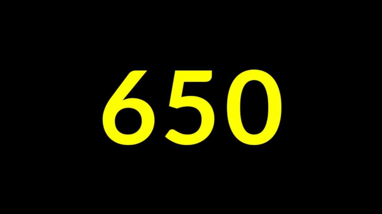 650 Second Countdown Timer With Sound Effect - YouTube