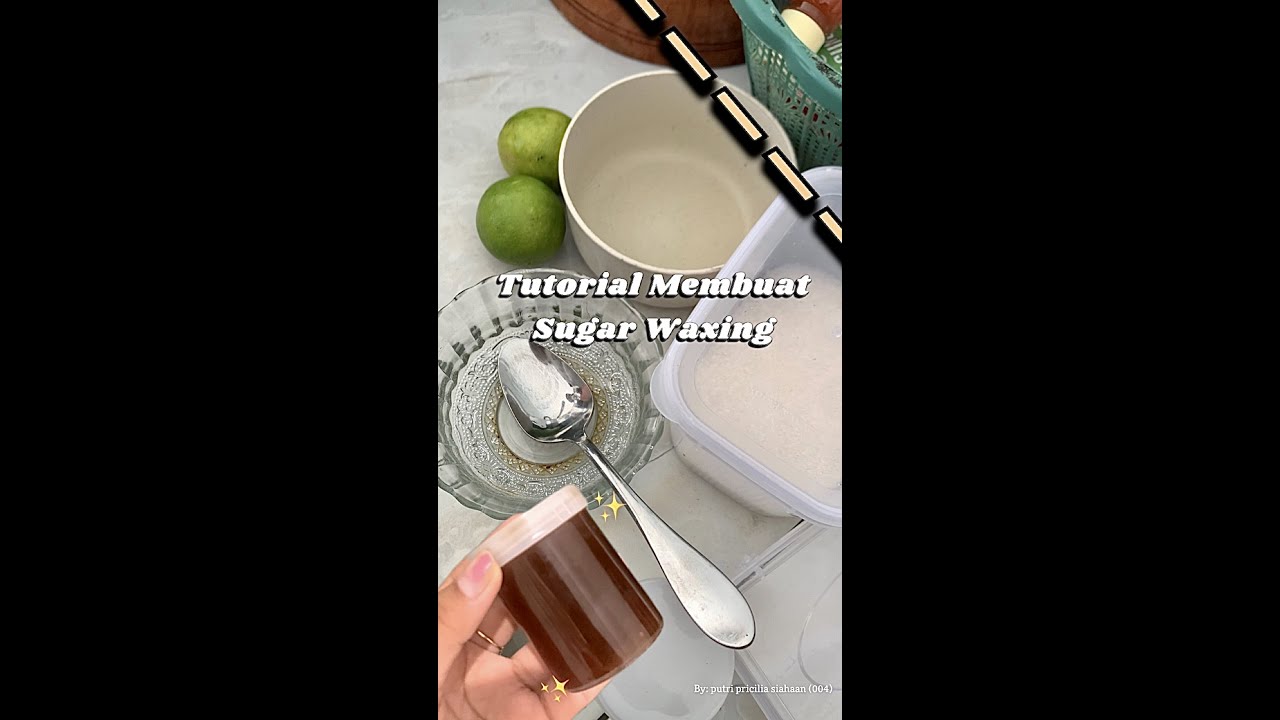 Tutorial membuat sugar waxing - YouTube