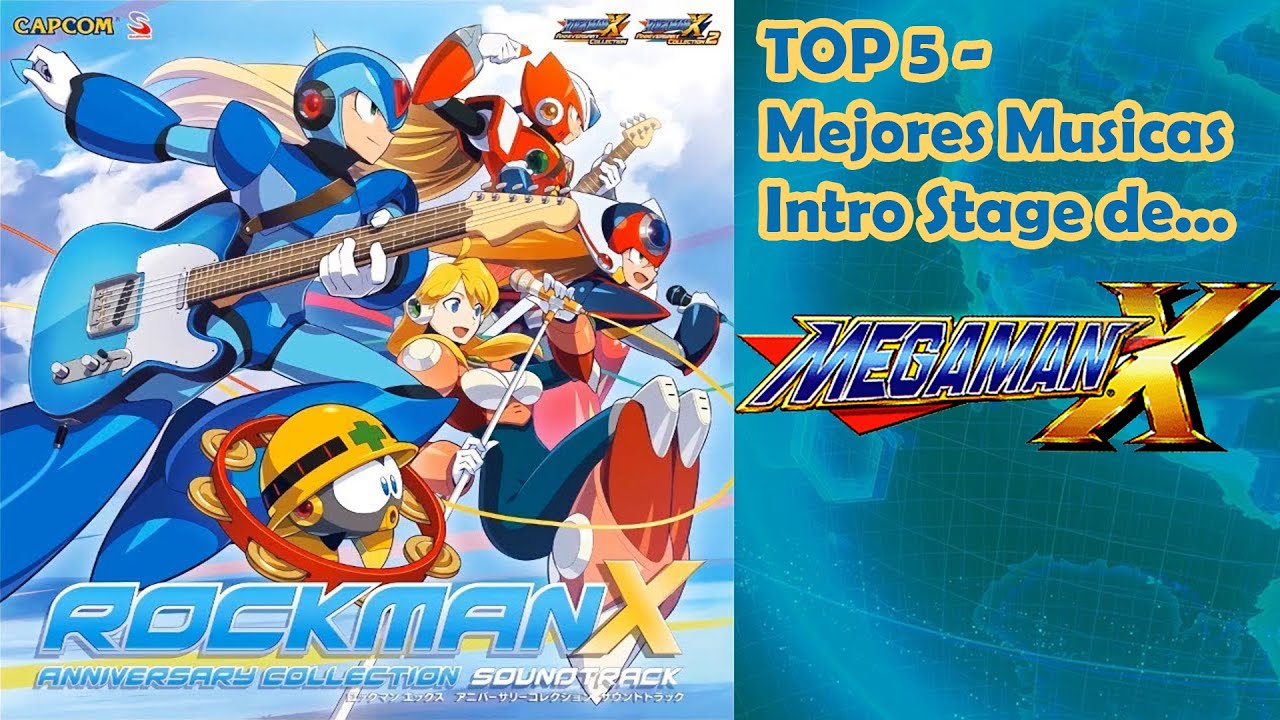 TOP 5 - Mejores temas del Intro Stage de la saga Mega Man X - YouTube