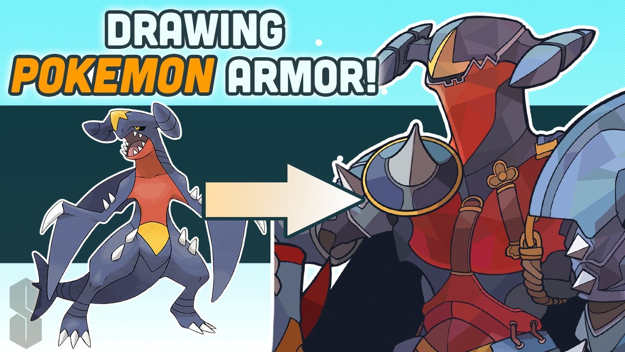 Drawing Armor Sets Based off of Pokemon - Part 6! - YouTube
