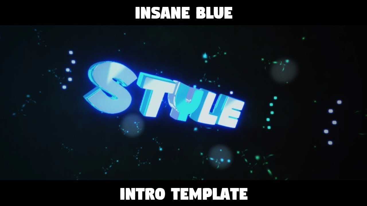 || Insane Blue Intro Template! || SkooArtz || LVL UP || - YouTube