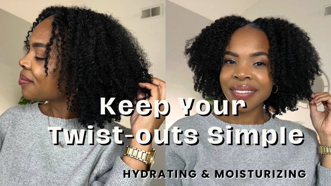 How YOU can get your Twist-Out to lay flat!! | Natural Hair | short ...
