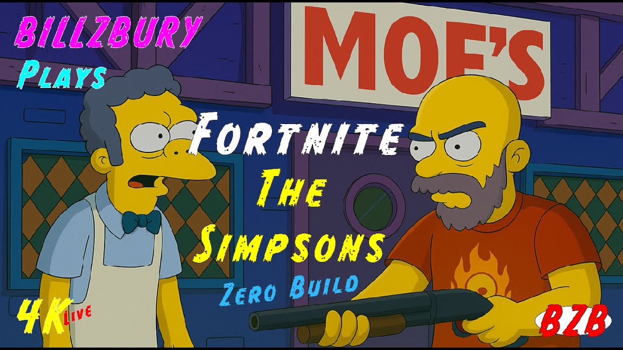 🔴 LIVE: Drop Into Springfield! 🏙️ Fortnite x The Simpsons | Zero Build ...