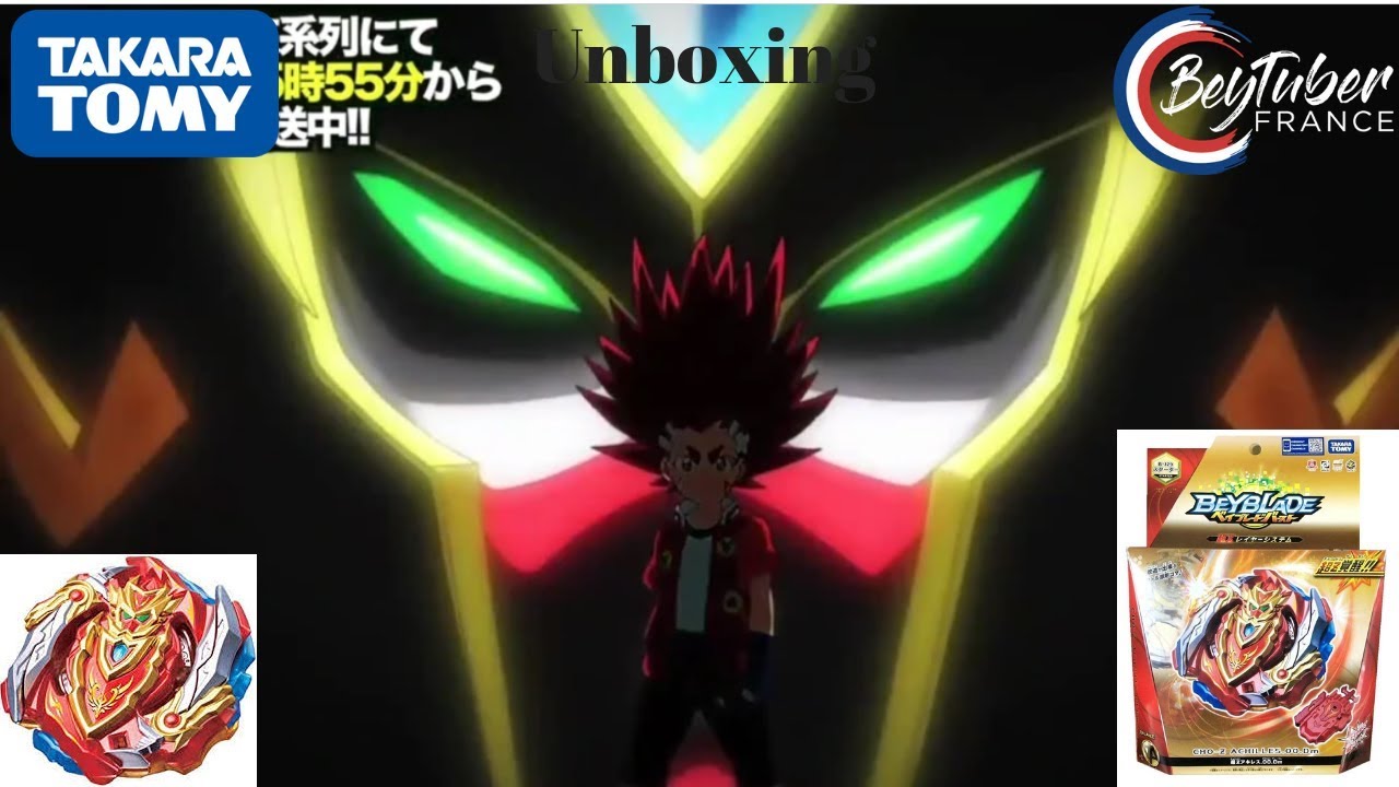 Beyblade Burst Chozetsu Cho Z Achilles 00 Dm unboxing + TEST!!! - YouTube