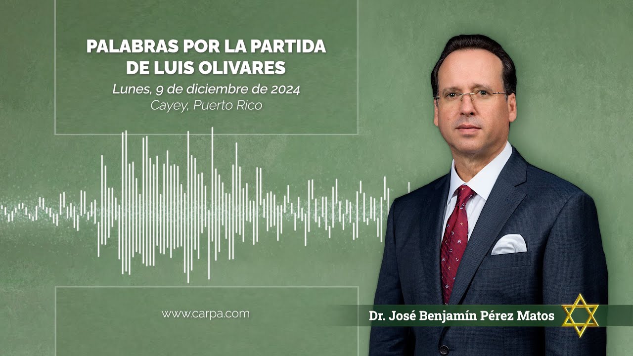 Palabras por la partida de Luis Olivares - YouTube