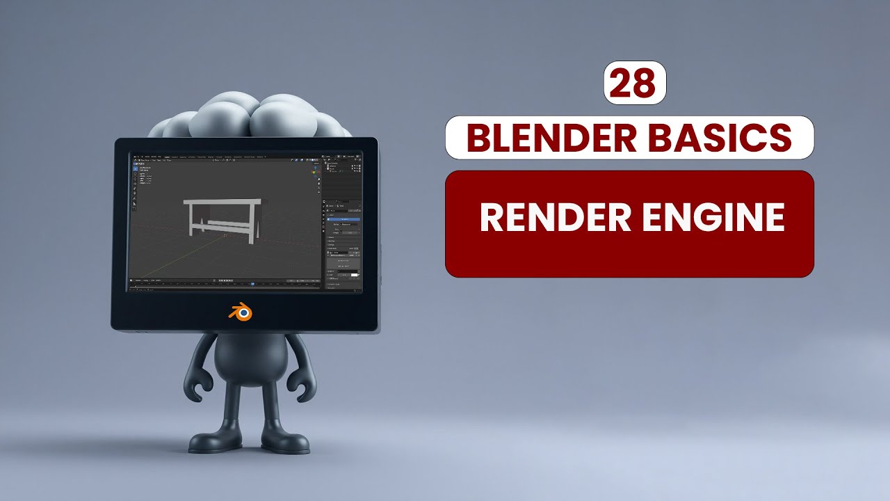 28 BLENDER BASICS - RENDER ENGINE - YouTube