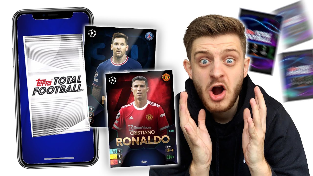 *NEW* TOPPS TOTAL FOOTBALL APP!! (Pack Opening!) - YouTube