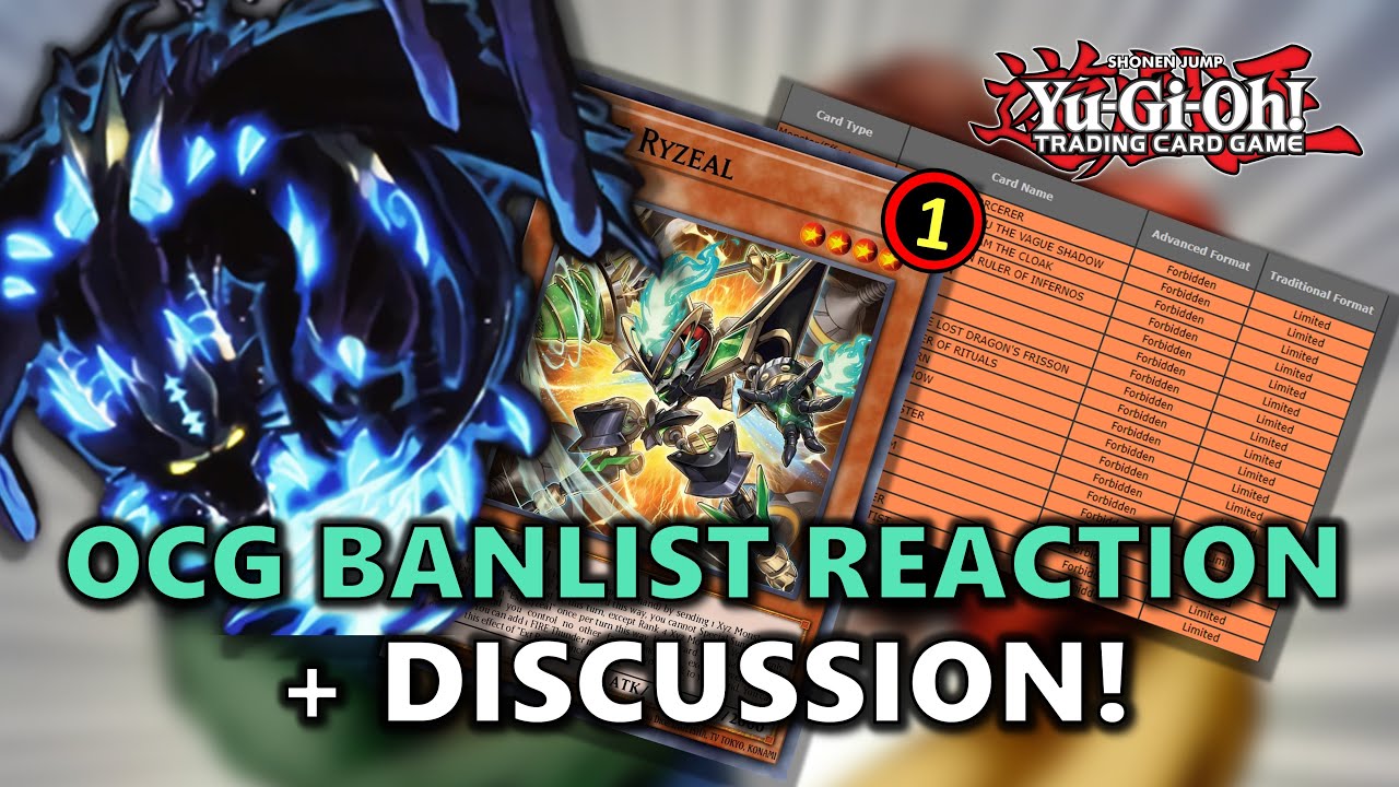 January 2025 OCG Ban List Reaction + Discussion!! | Ryzeal and Maliss ...