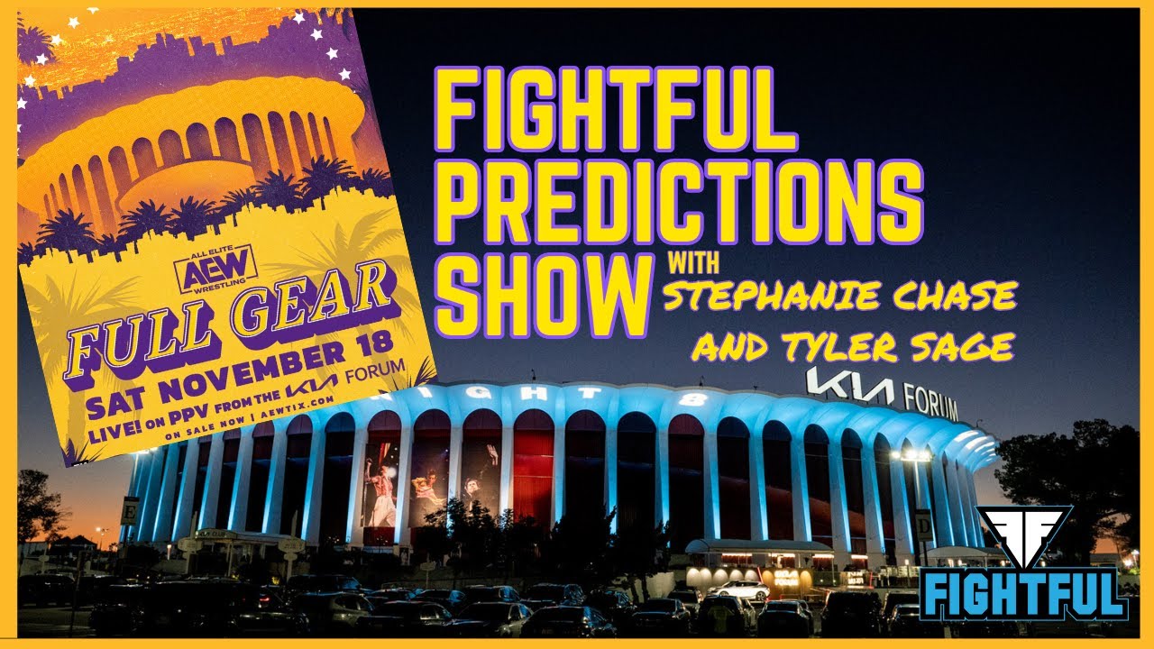 AEW Full Gear Predictions Show with Stephanie Chase and Tyler Sage ...