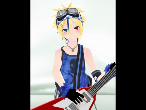 MMD Vocaloid - Seductive guitar playing - YouTube