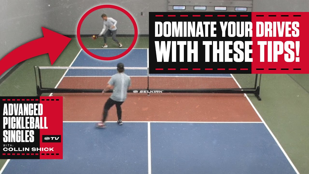 Practice Your Passing Drive Shots: Advanced Pickleball Singles with ...