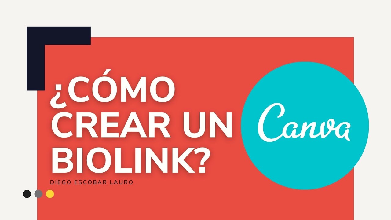 Como crear un BIOLINK en 3 minutos 😍 - YouTube