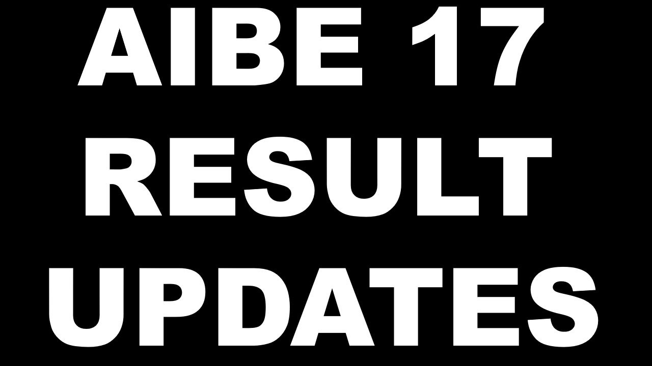 AIBE 17 RESULT UPDATES YouTube aibe-17-result-updates-youtube