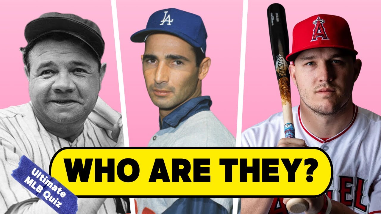 Are You a True Baseball Fan? Test Yourself with 100 MLB Players! ⚾🏃‍♂️l ...