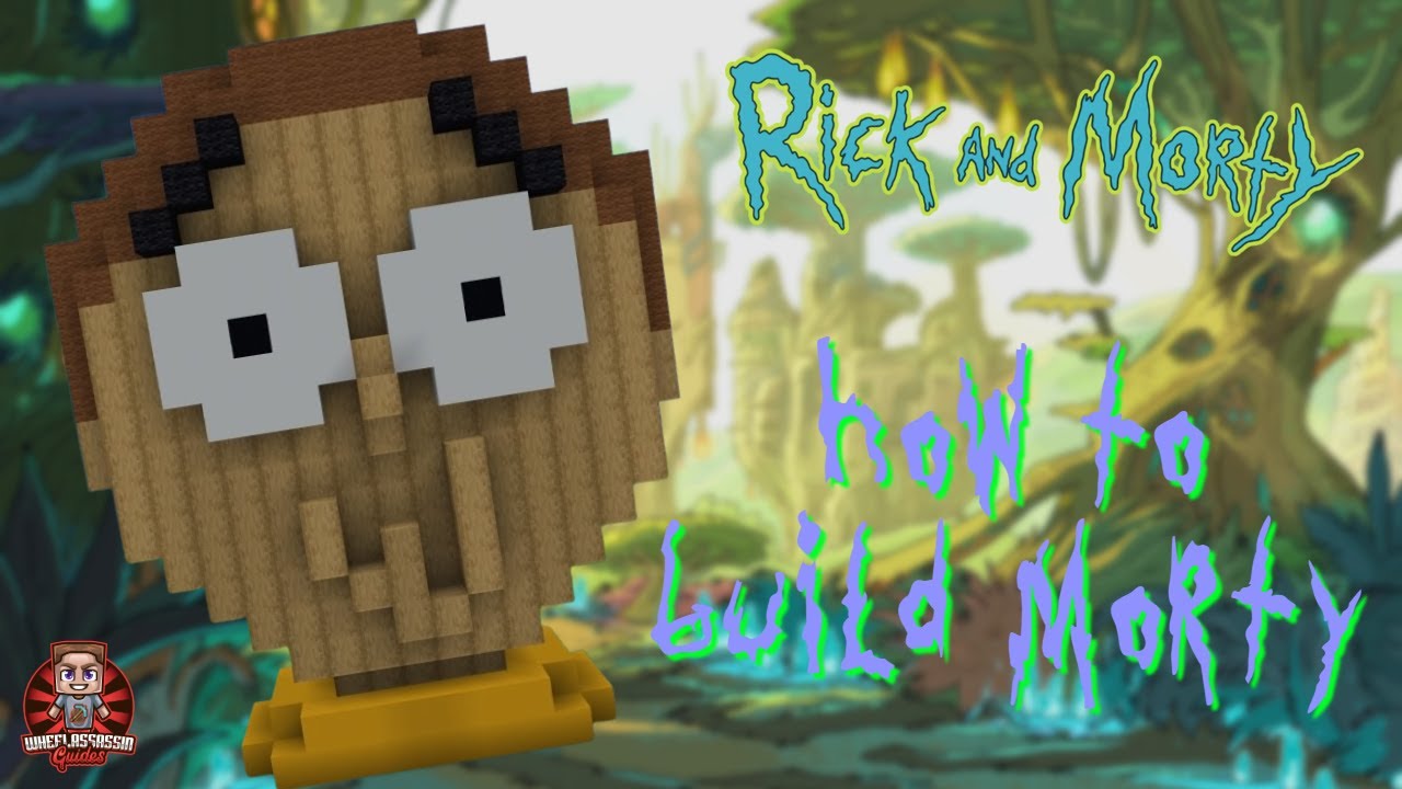 How to Build Morty from Rick and Morty in Minecraft!! - YouTube